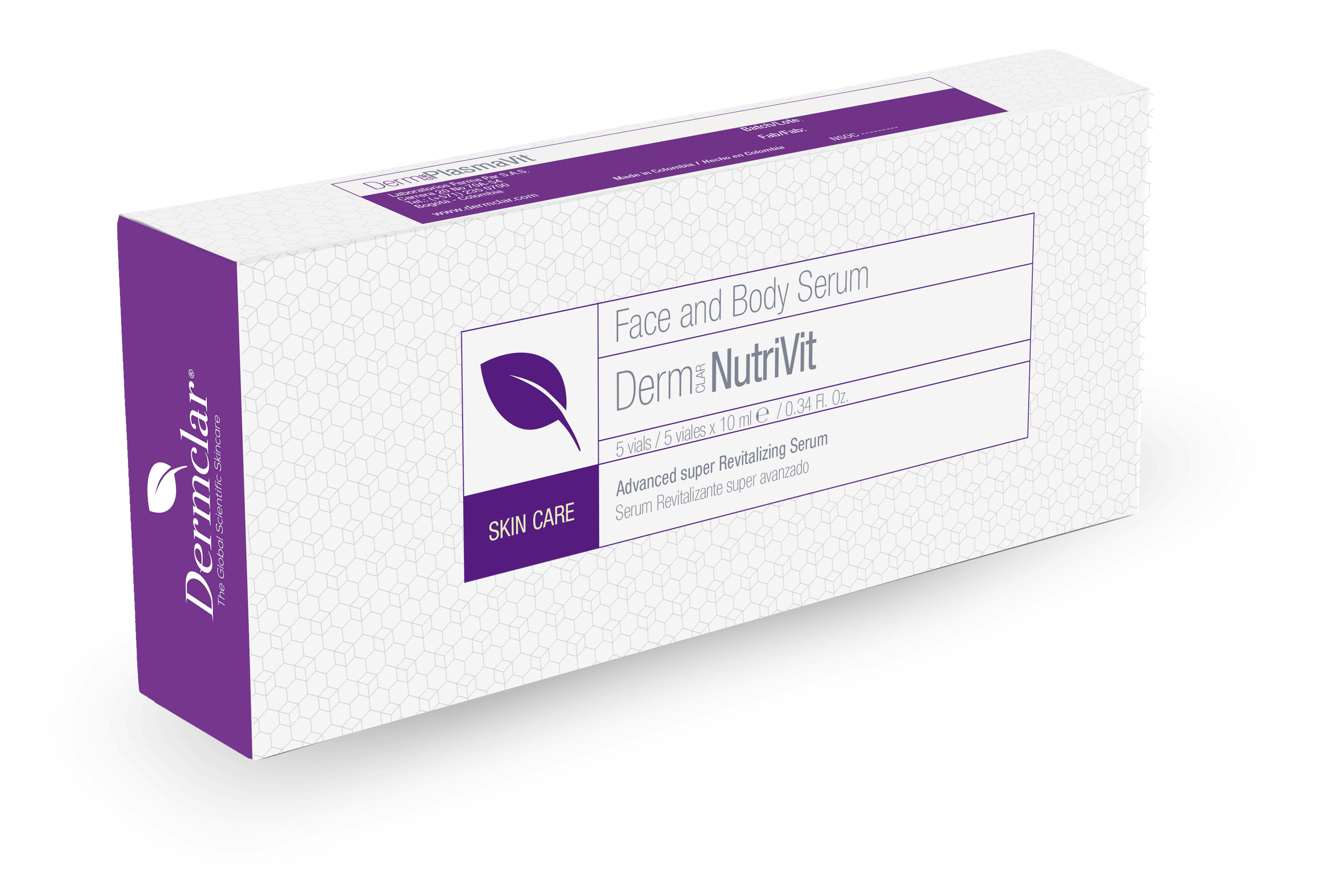 Face and Body Serum Dermclar Nutrivit – Dermclar